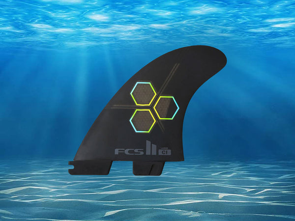 FCS II CI Upright Tri-Fin Set - Encinitas Surfboards
