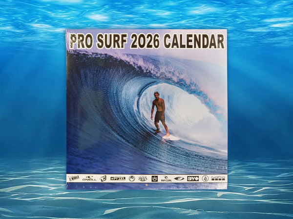 Pro Surf 2026 Calendar - Encinitas Surfboards